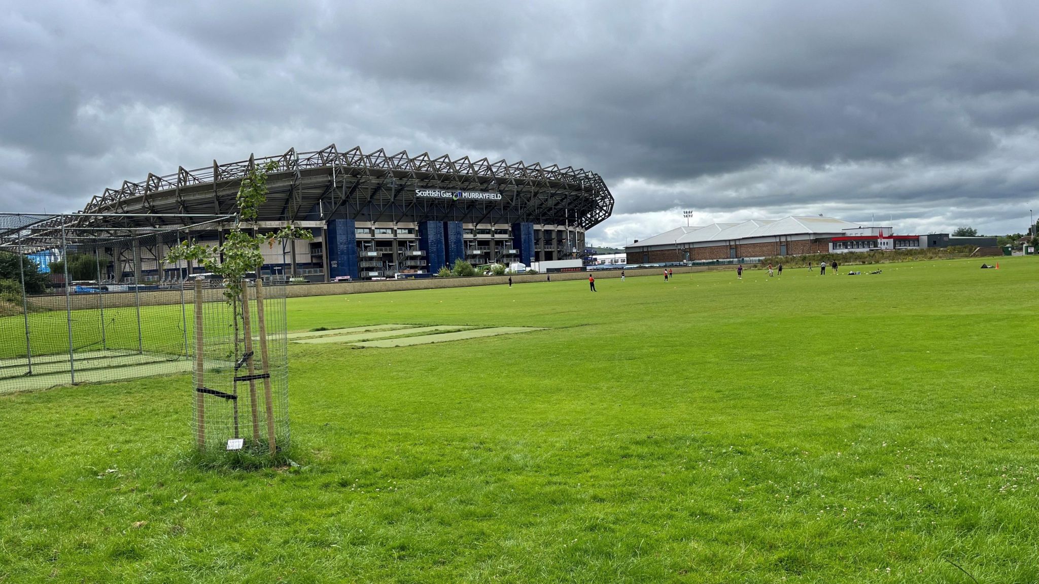 Cricket match abandoned over 'abuse from football fans' - BBC News