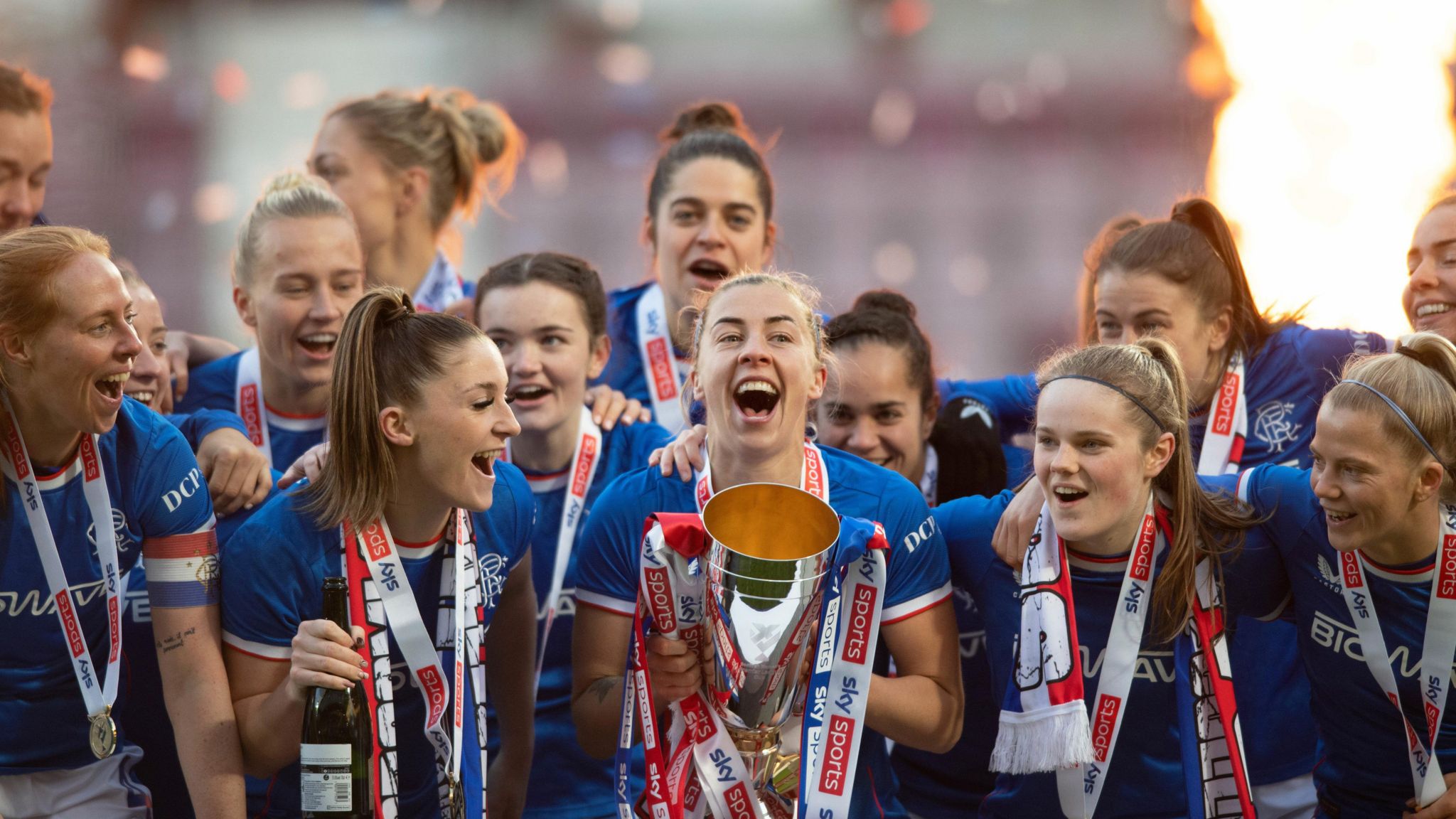 Rangers desperate to retain SWPL Cup trophy - Docherty - BBC Sport