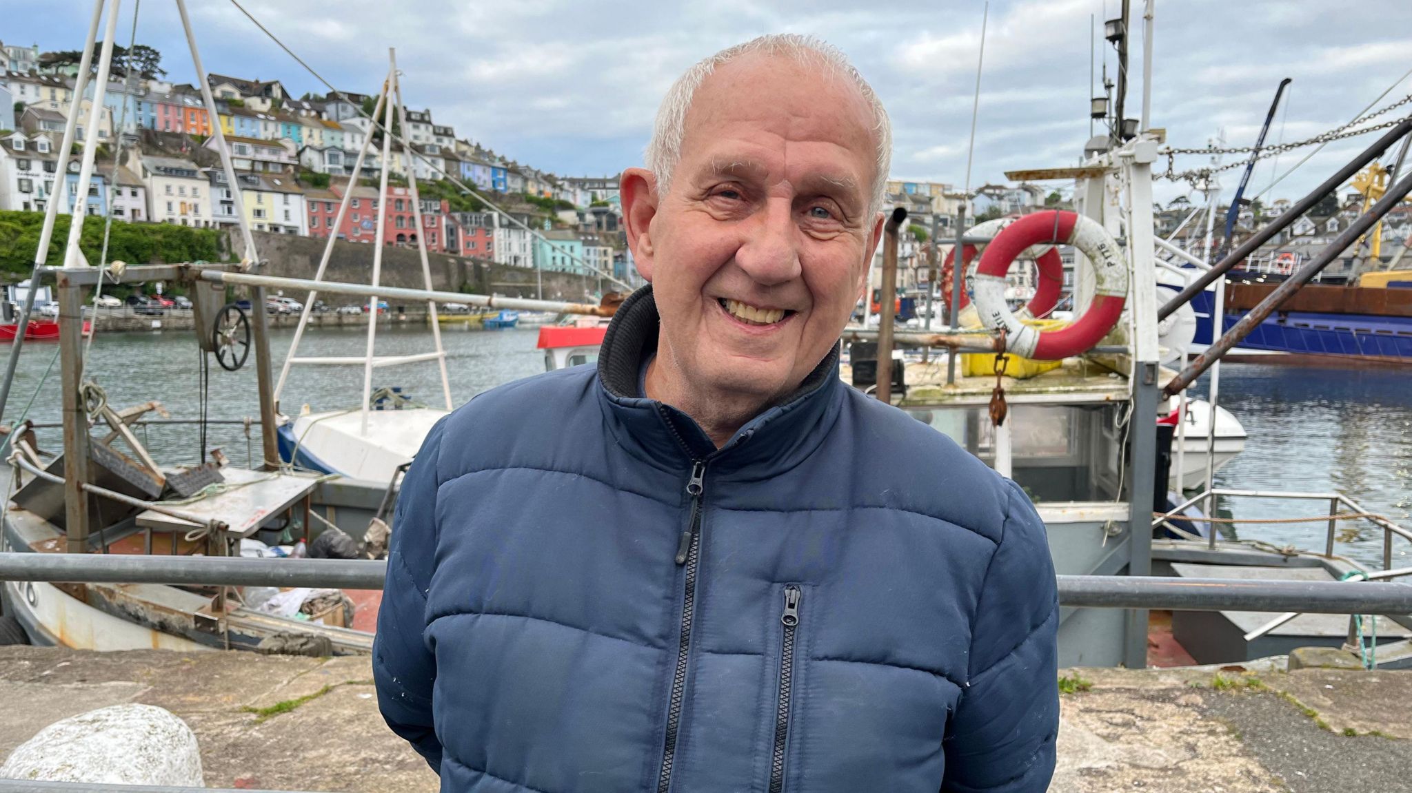 Brixham 'open for business' despite parasite outbreak - BBC News