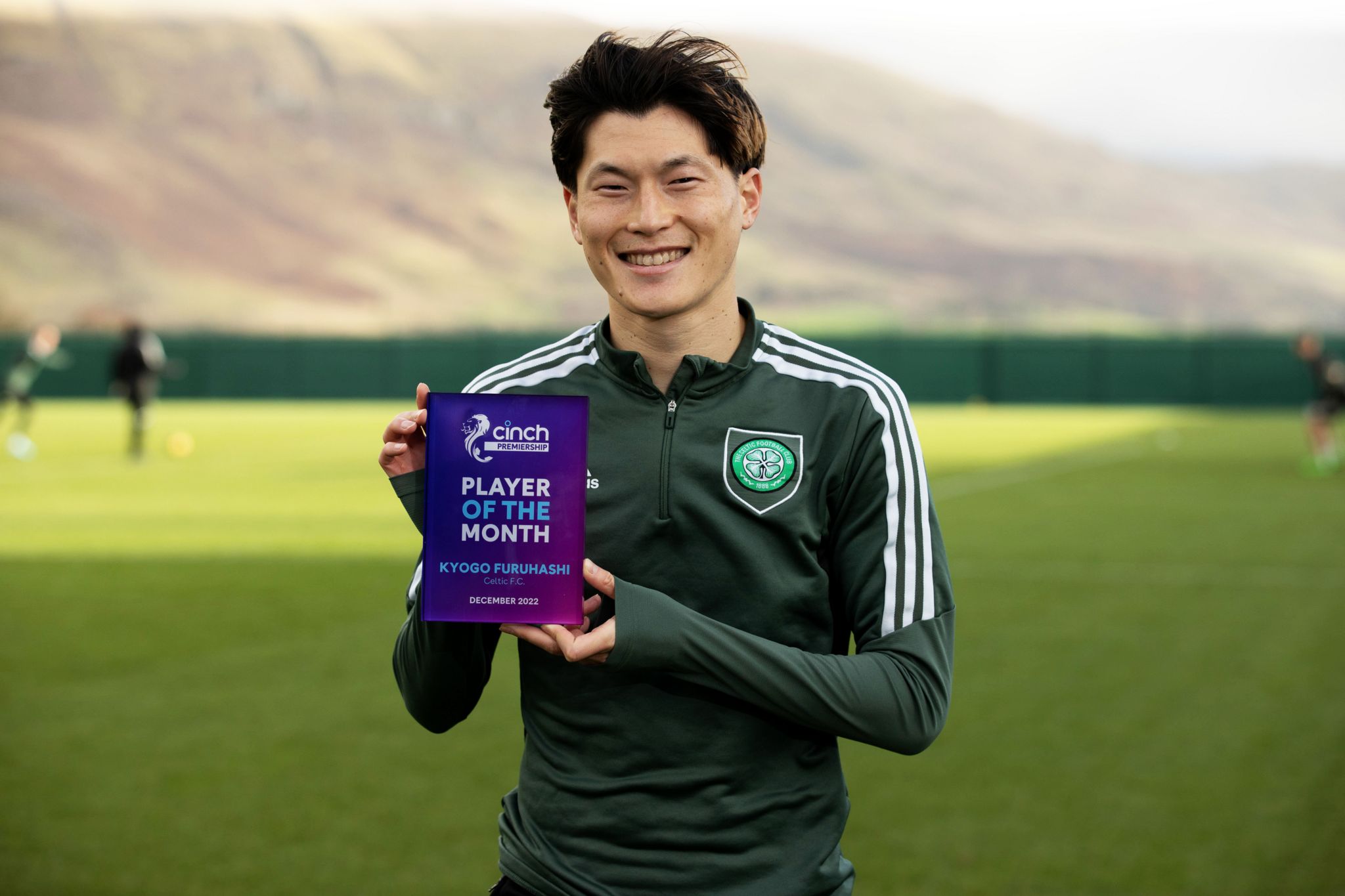 Kyogo picks up December player of the month award - BBC Sport