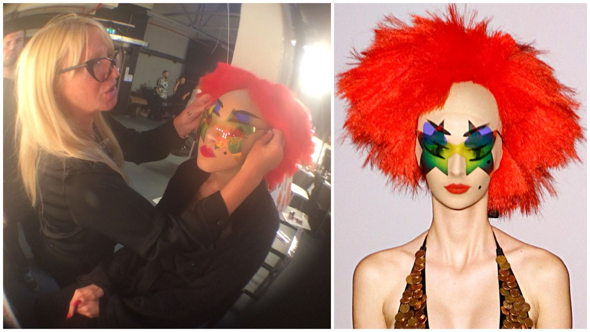 Glow Up's judging duo on how they made it in make-up - BBC