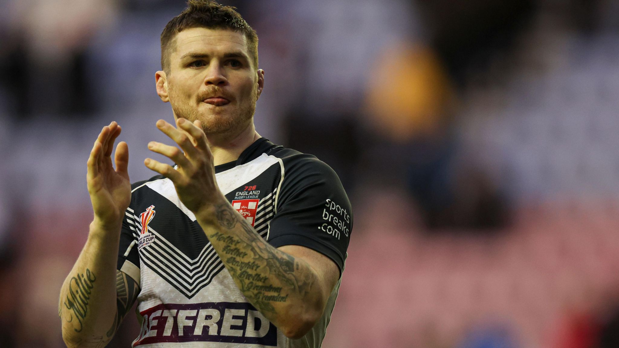 John Bateman: Warrington sign England forward on short-term deal - BBC ...