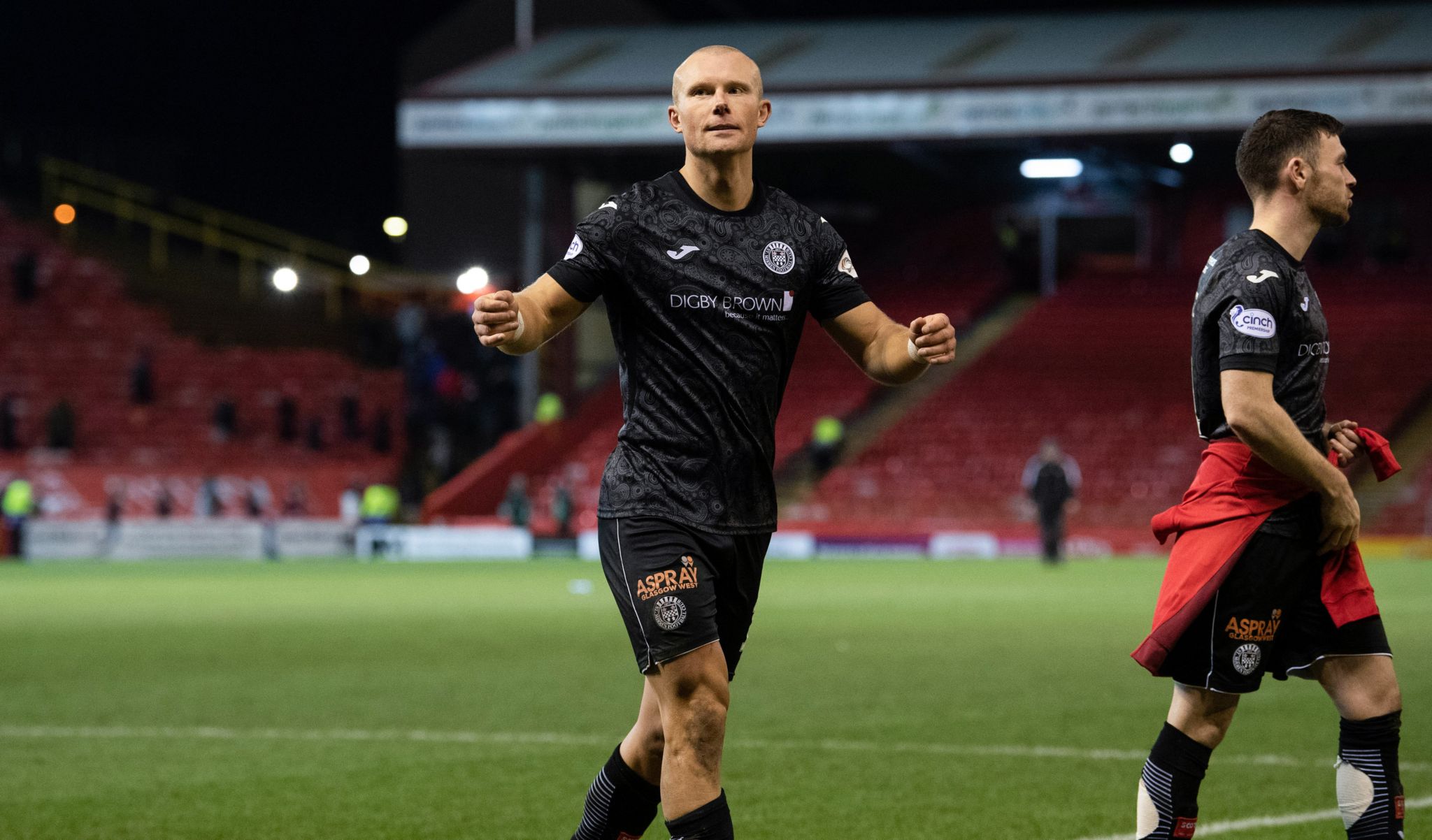 Pittodrie double a 'release' for Main - BBC Sport