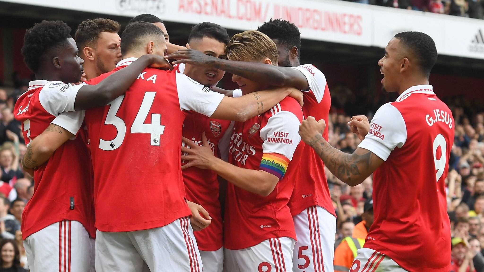 Arsenal: L﻿eague leaders 'are the new Man City' - BBC Sport