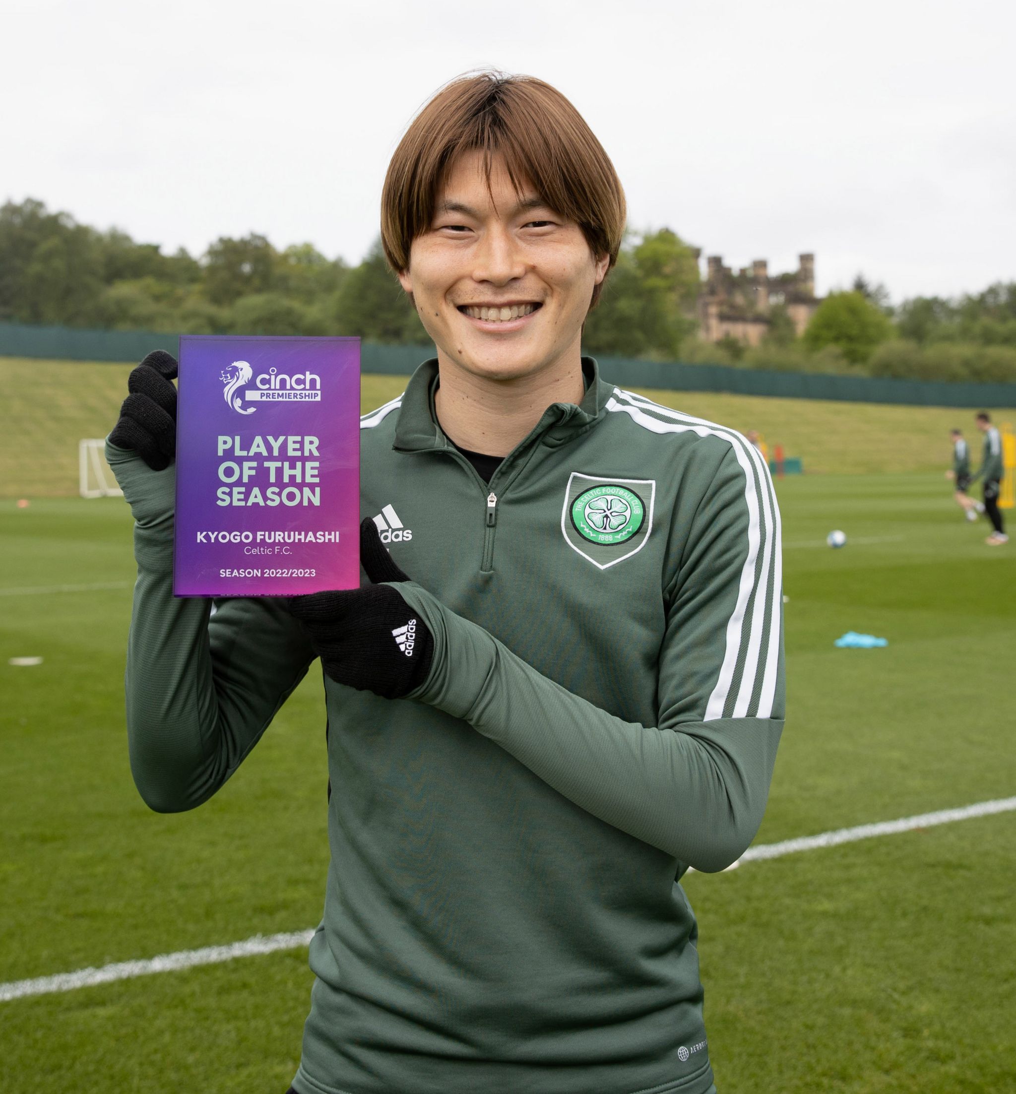 Kyogo is named Premiership player of the season - BBC Sport