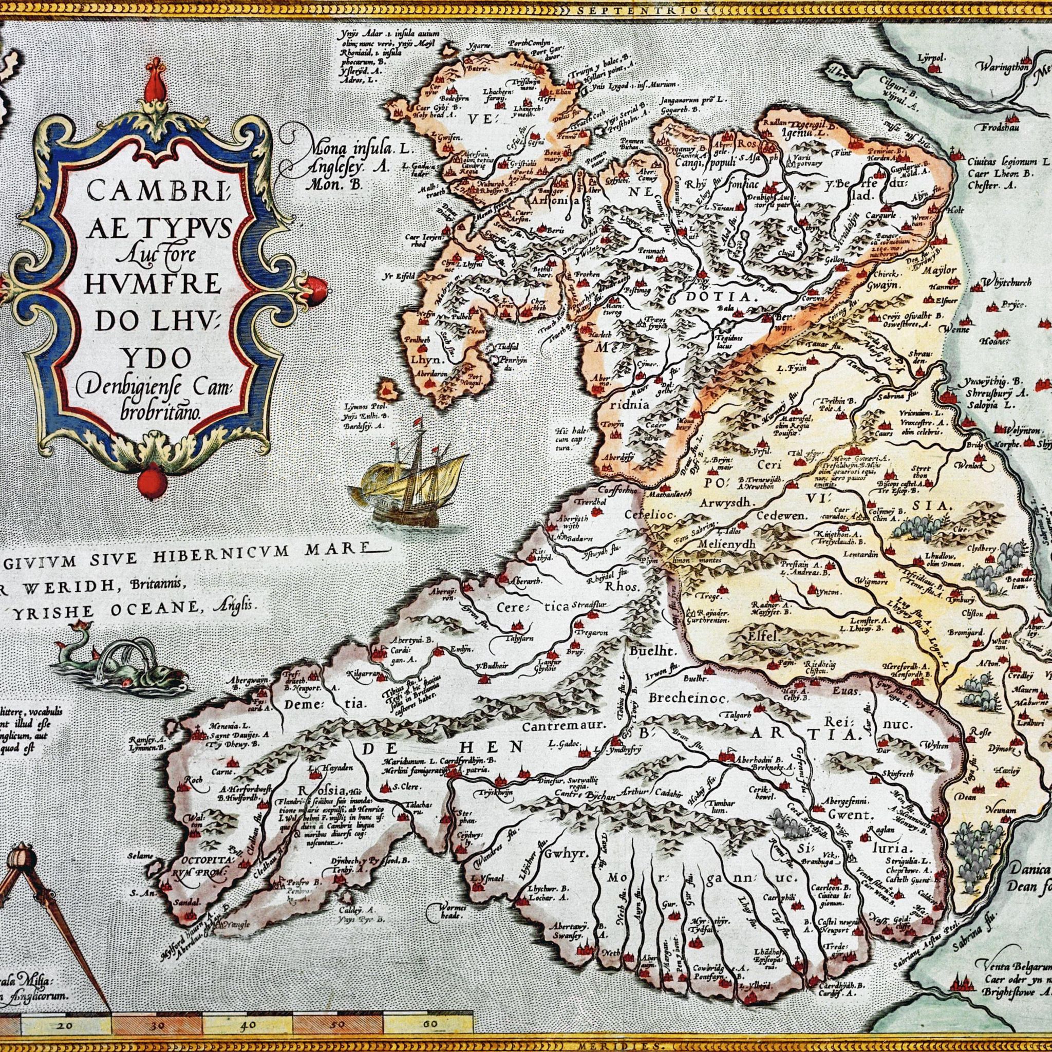 Mapiau Môn dros y canrifoedd - BBC Cymru Fyw