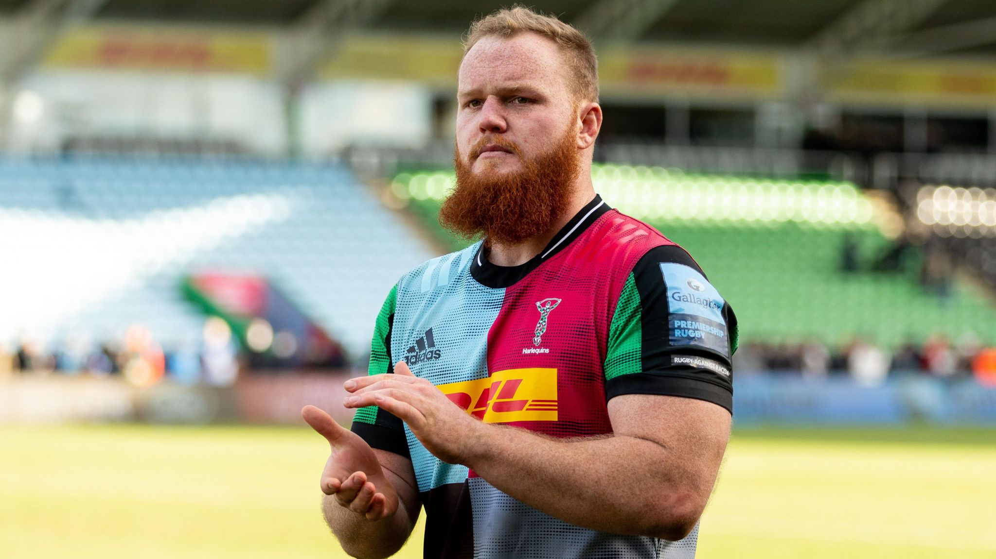 Jordan Els: Prop signs new Harlequins contract - BBC Sport