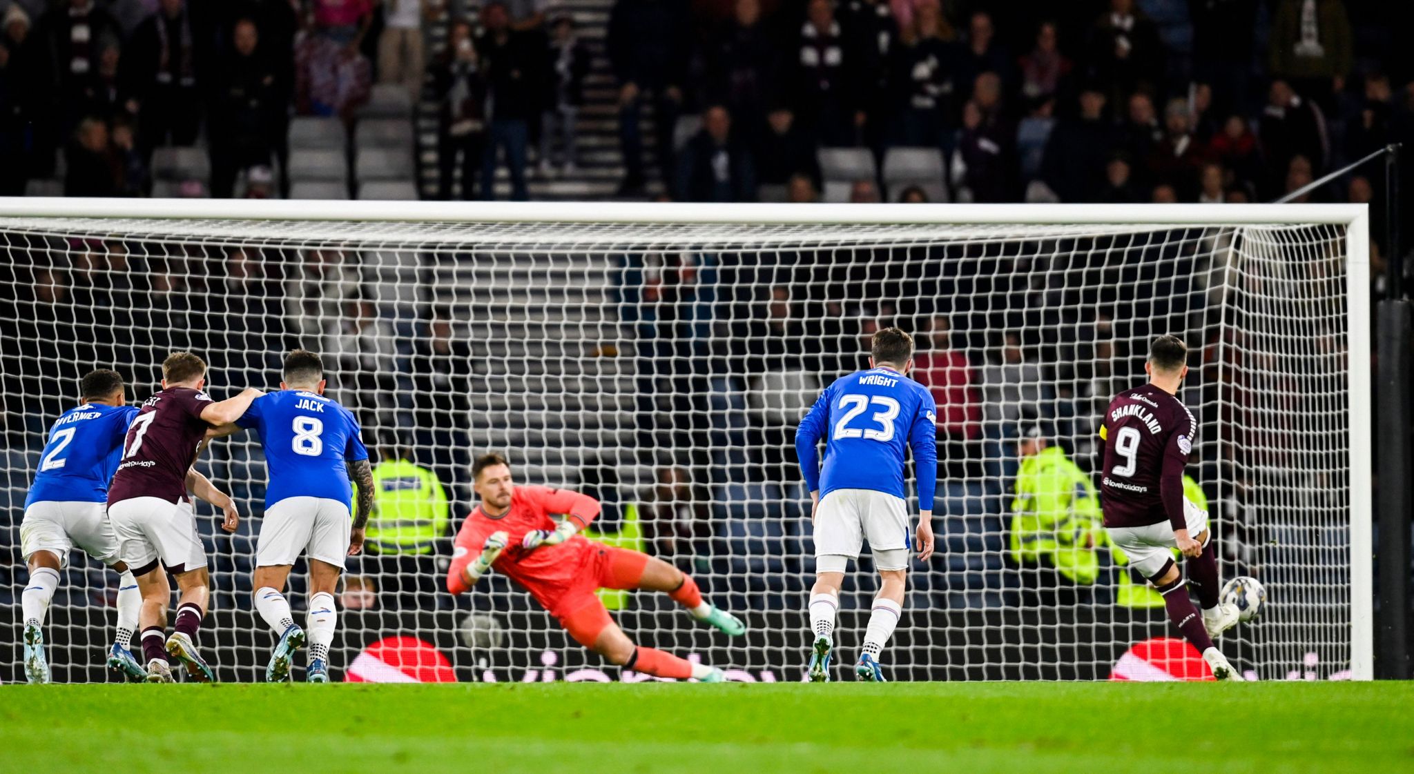 Hearts' Shankland laments loss of quick second goal to Rangers - BBC Sport