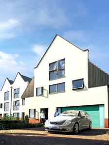 Images of new homes at 'eyesore' Penarth estate on show - BBC News