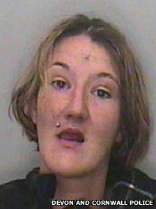 Rachel Truman jailed for Torquay pensioner mugging - BBC News
