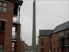 Northampton Lift Tower renovation completed - BBC News