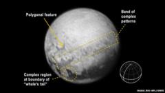 New Horizons: Pluto's surface sharpens for Nasa probe - BBC News