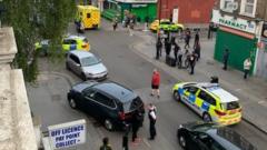 Man in hospital after reported shooting in Camden - BBC News