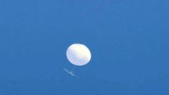 New images show Chinese spy balloons over Asia - BBC News