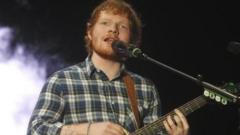 Ed Sheeran bought pig statue of himself at auction - BBC News