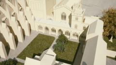 Exeter Cathedral Roman remains unearthed by archaeologists - BBC News