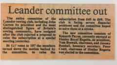 How revolution at Leander Club led to British rowing success - BBC Sport