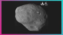 'Amazing' photo taken of Mars moon Phobos - BBC Newsround