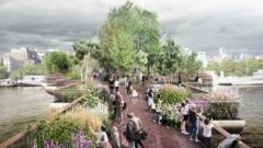 Failed London Garden Bridge project cost £53m - BBC News
