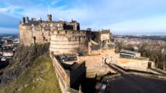 Edinburgh Castle reopens its doors to visitors - BBC News