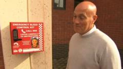 Oliver Freckleton: Man installs bleed kits in memory of stabbed son ...
