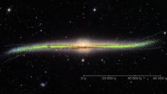 Milky Way galaxy is warped and twisted, not flat - BBC News
