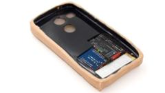 Phone case created out of artificial skin - BBC News