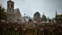 In Pictures: Remembrance Sunday - BBC News