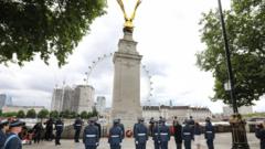 RAF centenary: Thousands watch flypast - BBC News