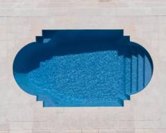 Photographer captures swimming pools from above - BBC News