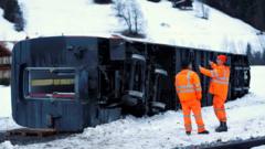 Deadly storm blasts across Europe, killing three - BBC News