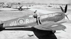 Spitfire pilot to get hero's funeral 74 years after death - BBC News