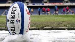 Snow and freezing weather disrupt sporting programme across UK - BBC Sport