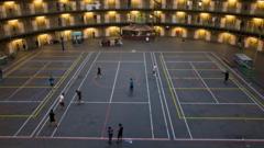 In pictures: The Dutch prison asylum seekers call home - BBC News