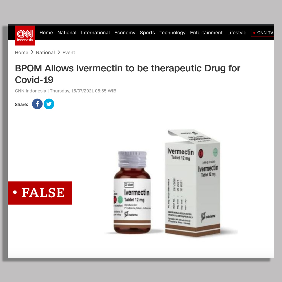 Kontroversi Obat Covid Ivermectin Susu Beruang Hingga Propolis