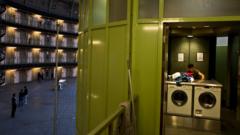 In pictures: The Dutch prison asylum seekers call home - BBC News