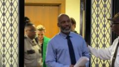 Lamar Johnson freed 28 years after wrongful murder conviction - BBC News