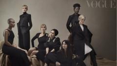 First openly transgender woman in British Vogue - BBC News