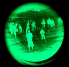 On patrol: Night vision in DR Congo - BBC News