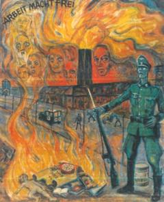 In pictures: Olère art depicts Auschwitz horrors - BBC News