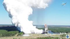 SLS: Successful test for world's most powerful rocket - BBC News