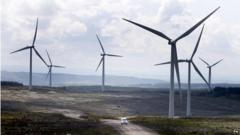 Wind farms' climate impact recorded for first time - BBC News