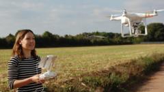 Flying a drone: How easy is it to fly one safely? - BBC News