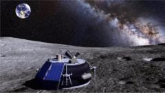 Five in final stretch of Moon race - BBC News