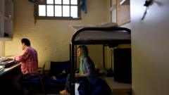 In pictures: The Dutch prison asylum seekers call home - BBC News