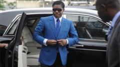 Equatorial Guinea's VP Obiang on trial in France - BBC News
