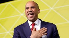 Cory Booker: New Jersey Democrat joins presidential race - BBC News
