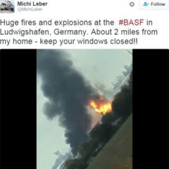 Ludwigshafen fire: BASF blast hits German HQ - BBC News