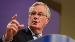Michel Barnier: Serious issues remain over trade deal - BBC News
