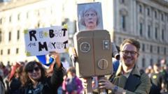 People's Vote march: In pictures - BBC News